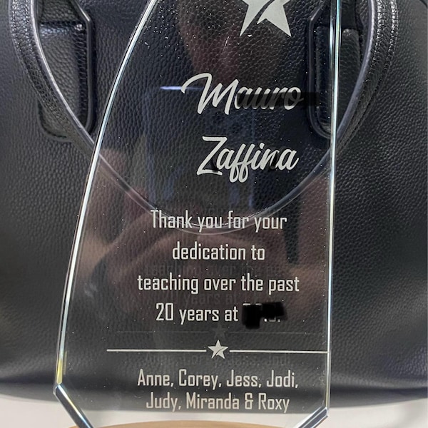 Crystal & Chrome Halo 150mm, Custom Trophy, Sport Trophy, Engraved ...