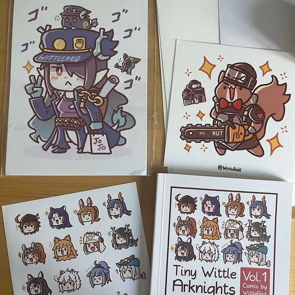 Arknights Sticker Pack Vol. 1 by Wittlered - Etsy