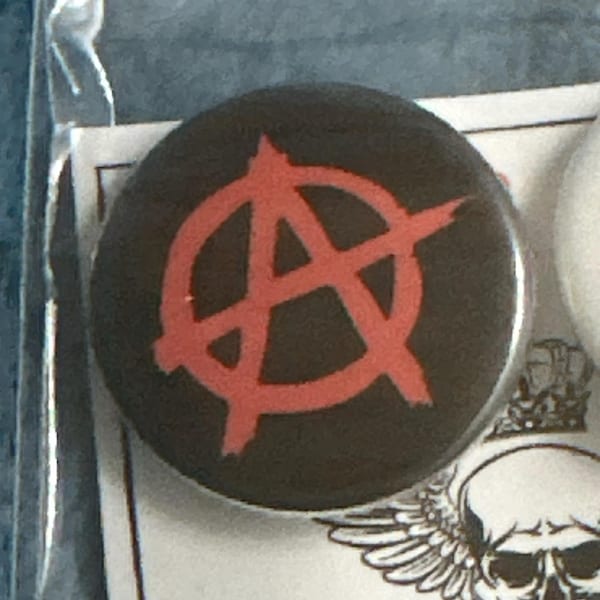 Punk Pins - Pinback Punk Buttons - Anarchy Anti-racist Equality ACAB ...
