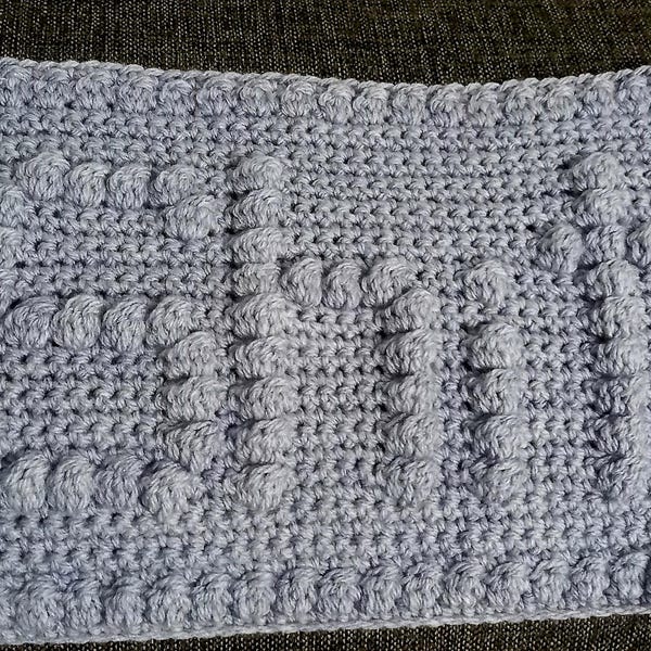 Crochet Pattern//swear Blanket British//bobble Stitch//graph and ...