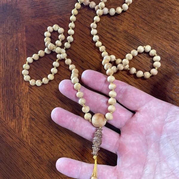 Soap Nut Mala 14-15mm | Soapnut Mala | 108+1 | Nepali Soap Nut Mala ...