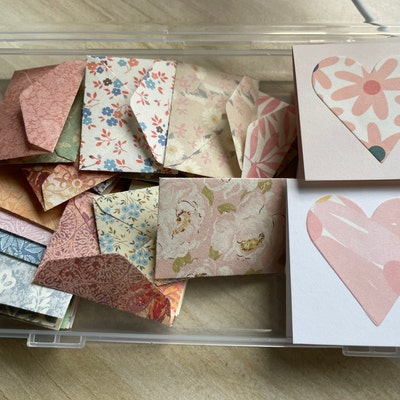 2x2 3x3 4x4 5x5 Inch Colorful Square Fold Cards/ Blank Craft Cards ...