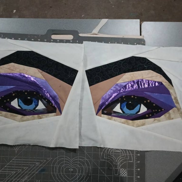 PDF Window of the Soul Foundation Paper Piecing EYE Pattern - Etsy