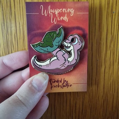 80s 90s Littlefoot Dinosaur Cute Kawaii Enamel Pin Nostalgia Childhood ...