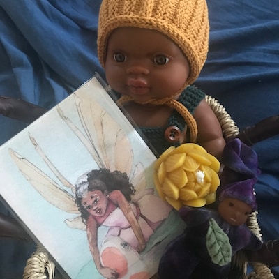 Ceres Miniature Fantasy Art Watercolor Painting Fruits Fairy Art Little ...