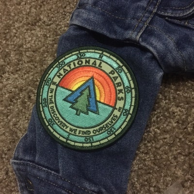 National Parks Sunrise Patch - Etsy