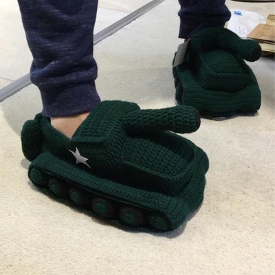 Tank Slippers, Battle Slippers, Men Shoes, Army Tank Slippers, Panzer ...