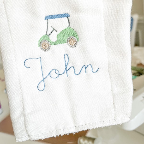 Golf Mini Fill Stitch Bundle Machine Embroidery Design Digital Download ...