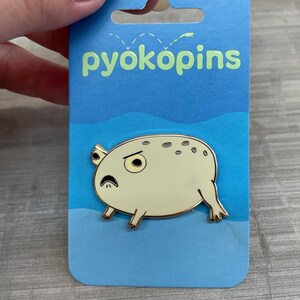 Lotus Frog Napping Enamel Pin - Etsy