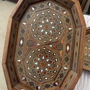 Wooden Mosaic Panel,islamic Calligraphy, Wall Hanging , Inlaid With ...