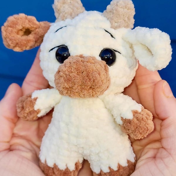 Baby Cows TRIO Pattern- Baby Longhorn, Baby Cow, Baby Highland, Crochet ...