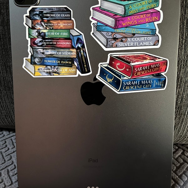 TOG Book Stack Sticker, Throne of Glass Series - Etsy