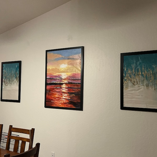 3D Wood Carving,led Warm Light,led Painting,handmade Wall Hanging ...