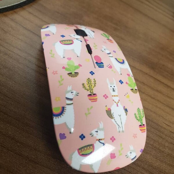 Cartoon Latin American Mexican Pattern Print - Wireless Mouse, 2.4G ...