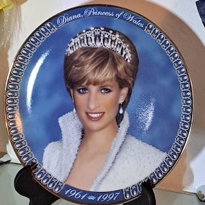 Princess Diana Plate Collection - Etsy