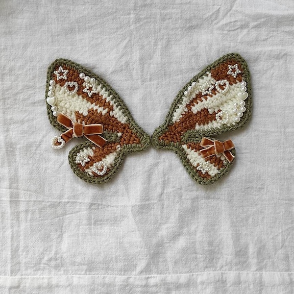 Fairy Wings Crochet Pattern - NO Doll Pattern, Pixie Wings Amigurumi ...