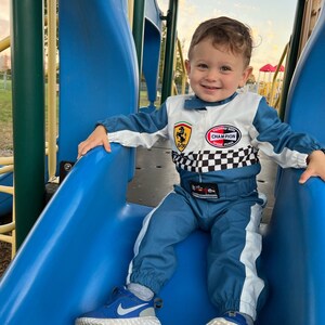 Checker Race Suit Race Car Birthday Halloween Costume - Etsy Canada