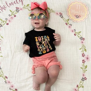 My First Total Solar Eclipse 2024 Toddler Shirt Solar Eclipse Gift ...