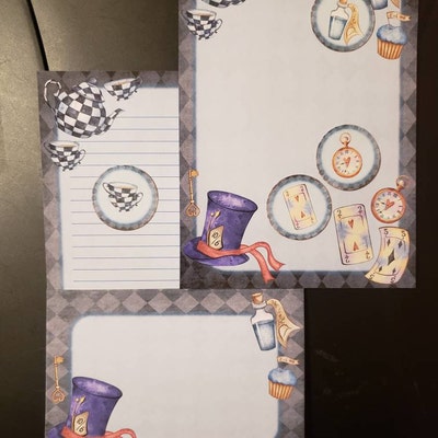 Magical Halloween A5 Letter Writing Paper, Cute Pastel Goth Stationery ...