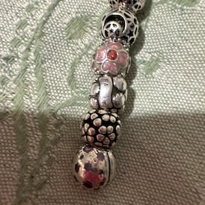 Pre-owned Authentic Pandora Smooth Heart Charm 790137 & Heart 790134PCZ ...