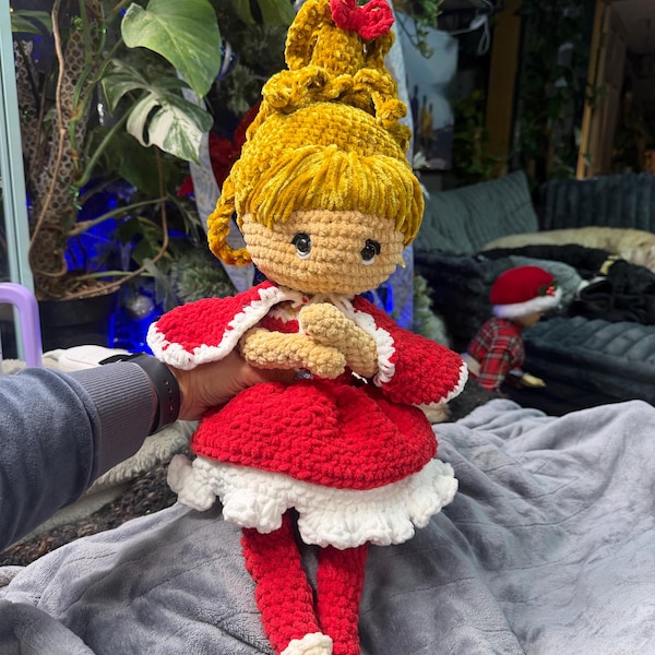 Cindy Lou Who - Amigurumi Pattern PDF ESP/ENG - Etsy UK