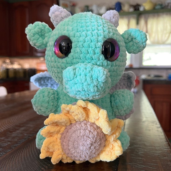 Dexter the Dragon - Plushie, Crochet Pattern - Etsy