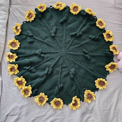 Fluffy Bouquet Blanket™ Crochet Pattern PDF - Etsy