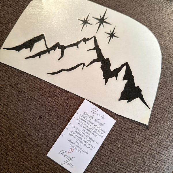 Acotar Car Decal/ a Court of Thorns and Roses/ Sticker/ the Night Court ...