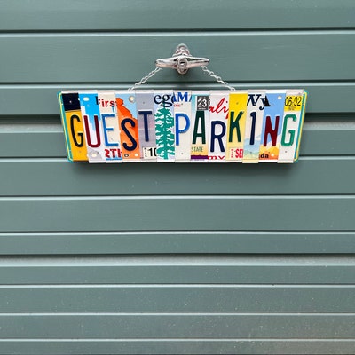 License Plate Name Sign, Gifts for Kids, Childrens Gifts, Dorm Room ...