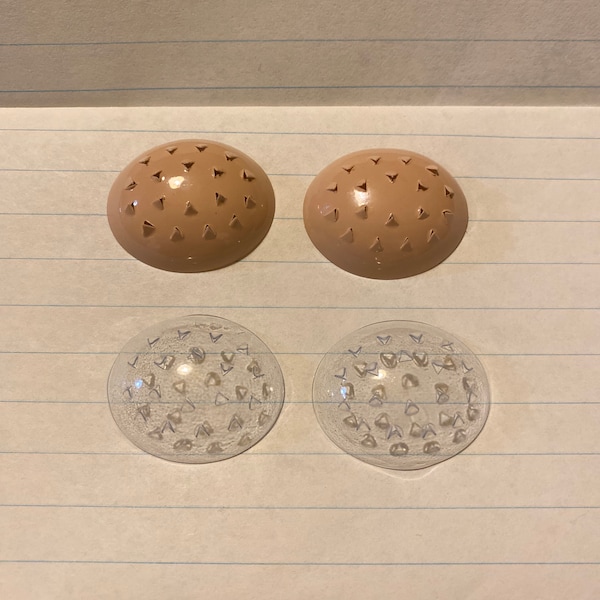 Vintage Embalming Eye Caps Opaque Etsy