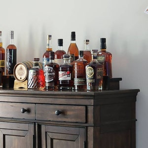 Rustic Murphy Bar Table Drop Down Table Dry Bar Murphy Desk Hidden ...