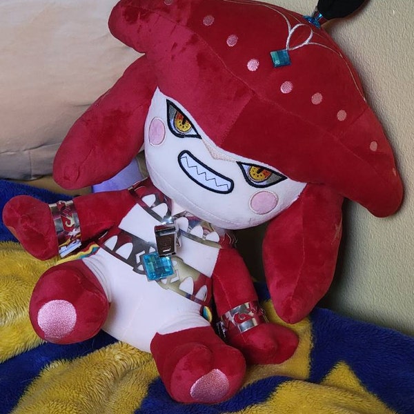 The Legend of Zelda Sidon Stuffed Plush Toys, Tears of the Kingdom ...