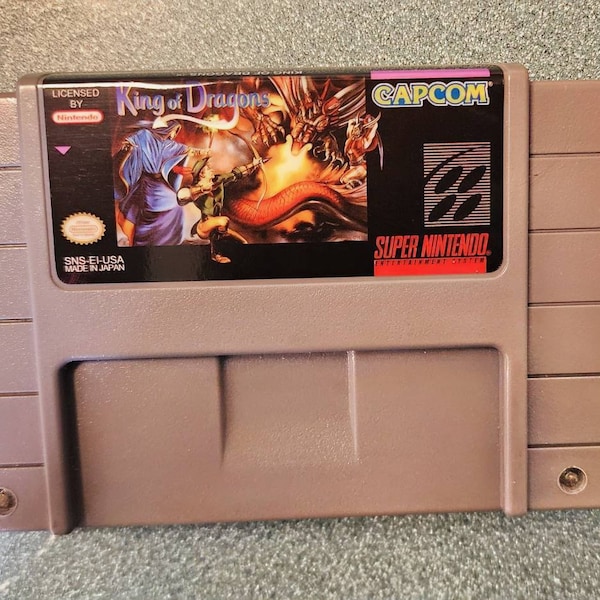 SNES Cartridge Labels - Etsy