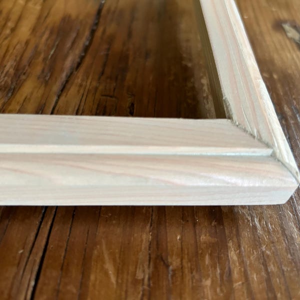 Wood Picture Frames, 5/8 Wide, Custom, Wood Picture Frames, Wall Art ...