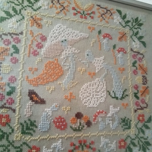 Digital Cross Stitch Pattern southern Land Owlforest | Etsy