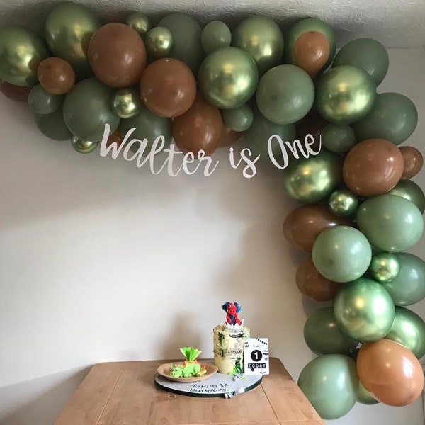 Woodland Balloon Arch, Green Balloon Arch, Woodland Balloon Arch ...