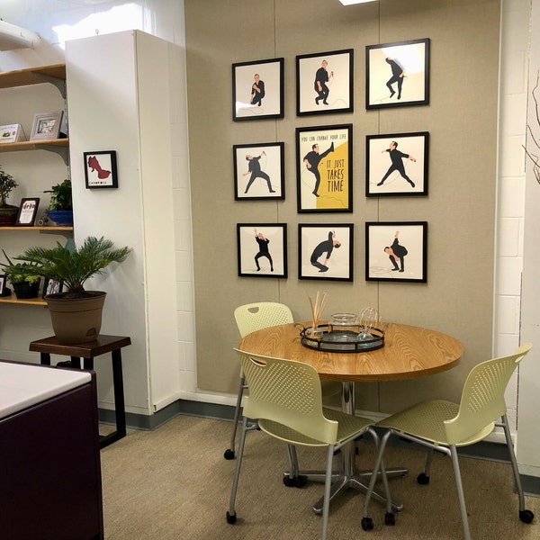 Future Islands Posters - Sam Herring - Dancing - Square Prints - Music ...