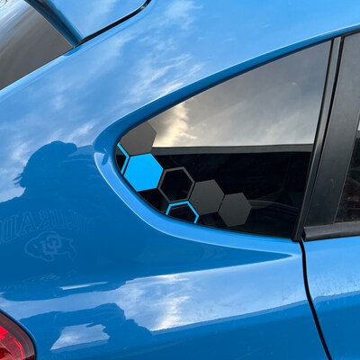 Hexagon / Honeycomb JDM Car Decal Sticker 2 Inch / Hex Side Vehicle ...