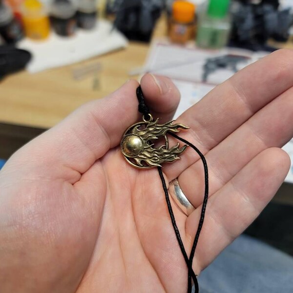 The Symbol Selune Pendant - Etsy