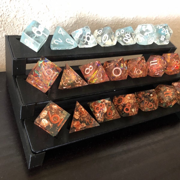 Dice Display Shelves for Dice Collectors With Well Behaving Dice ...