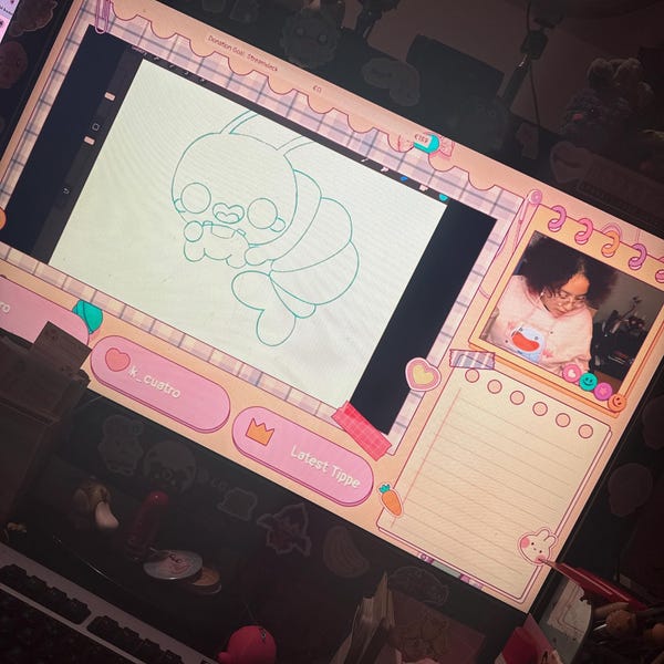 Cute Bear Animated Emote | Music Emote | Jamming | Kawaii Brown Bear ...