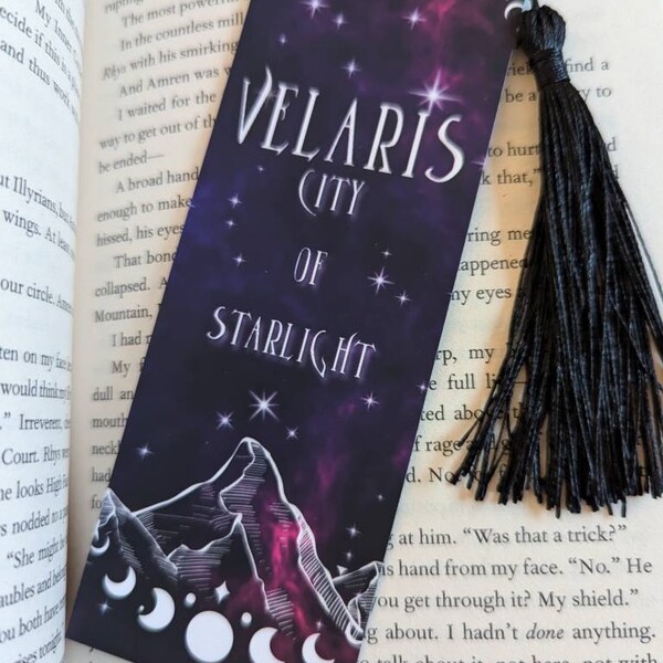 ACOTAR Velaris Officially Licensed Bookmark | City of Starlight | to ...