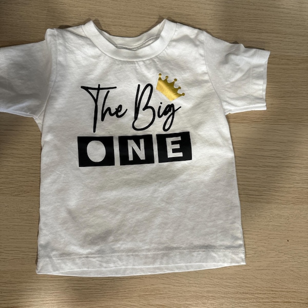 The Big One Shirt, the Notorious One, the Notorious BIG, 1st Birthday ...