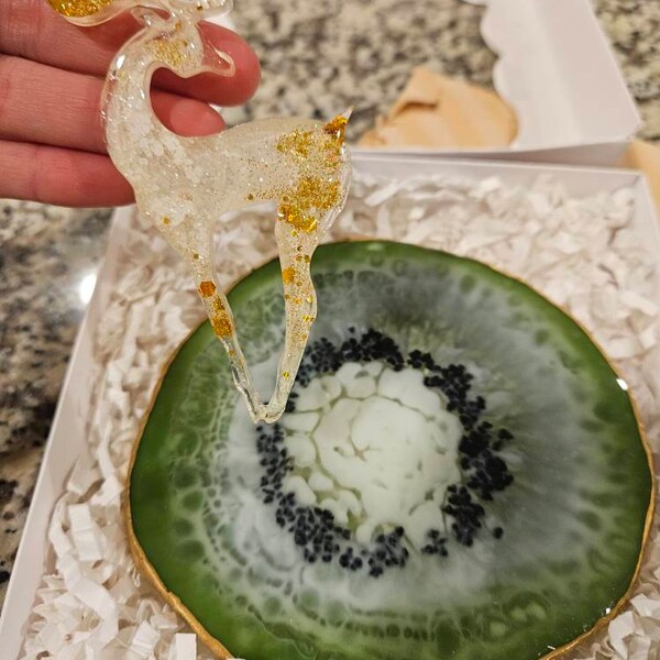 Ghost Resin Coasters / Halloween Decor - Etsy