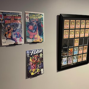 Comic Book Wall Mount Display Shelf - Etsy