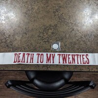 Mummy to Be Gothic Sash, Mom to Be Emo Sash, Custom Alternative Sash ...