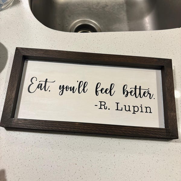 Eat, Youll Feel Better Sign - Etsy
