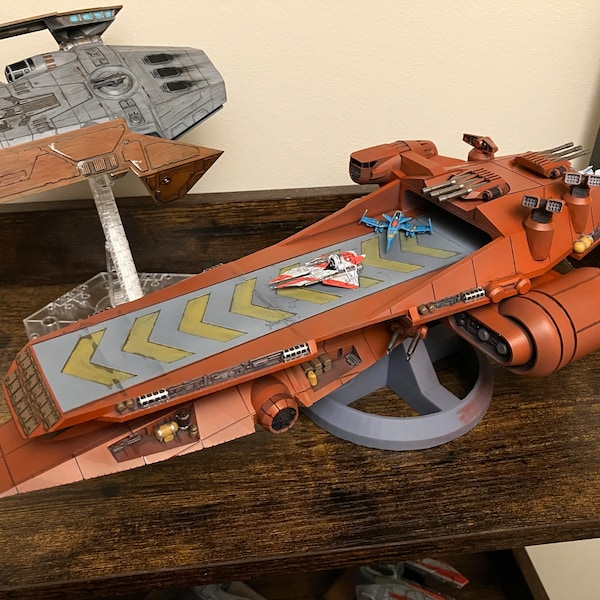 Krayt Dragon Pirate Carrier (redesigned) (not Painted) - Etsy