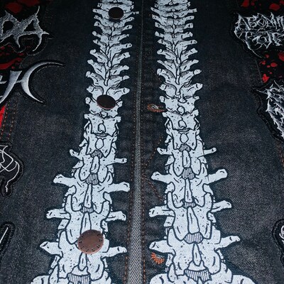 Spine Back Patch - Etsy
