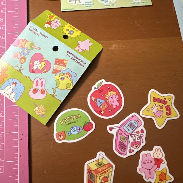 Blind Sticker Pack - Etsy